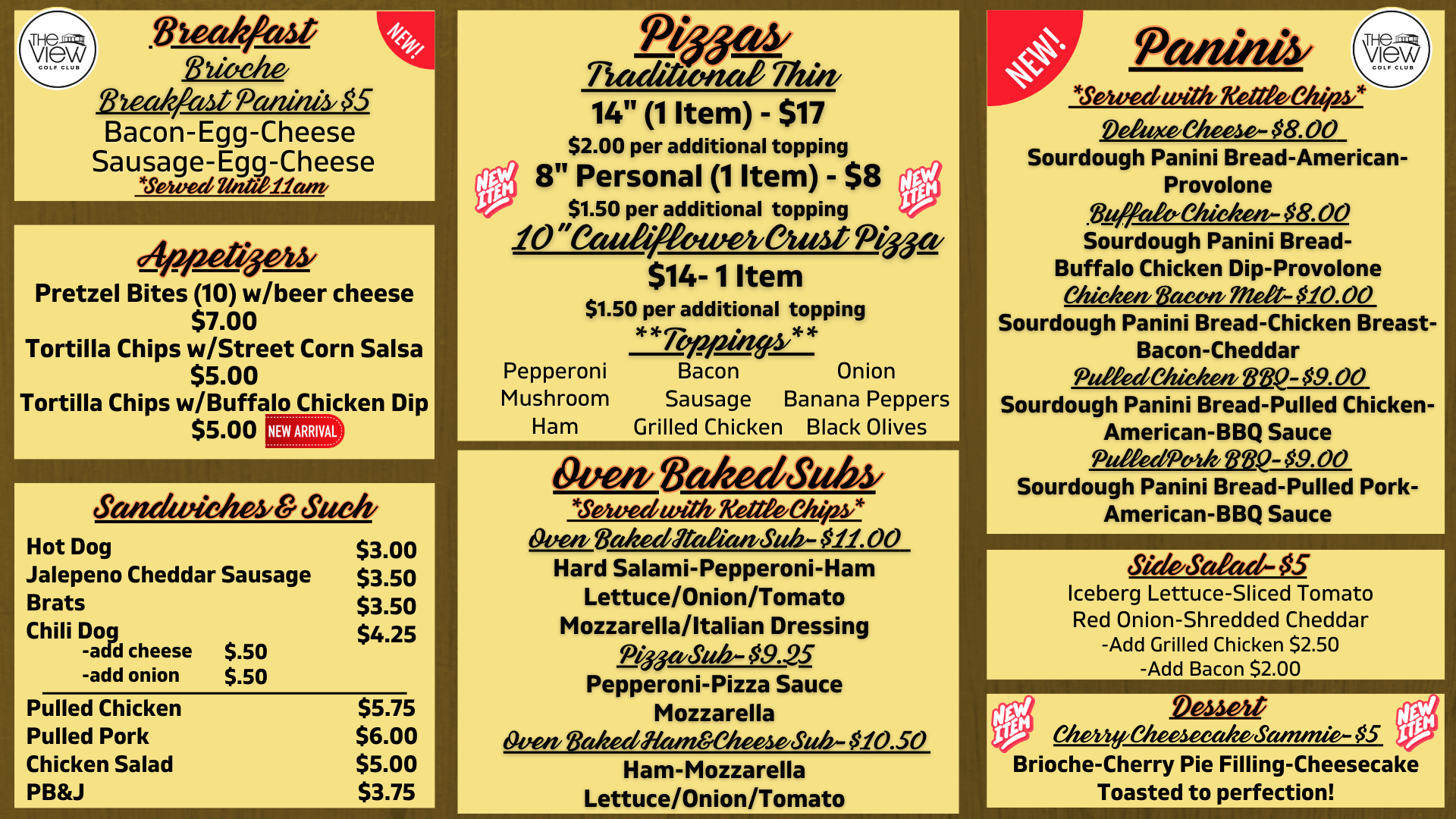 Restaurant - The View Golf Club